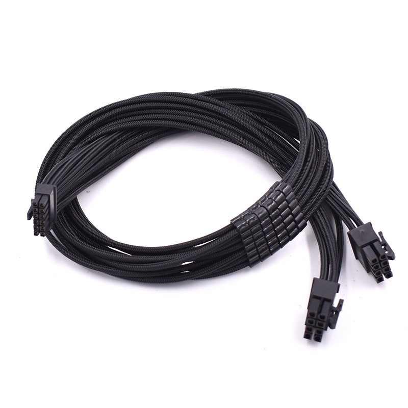 Dual PCI-E/CPU 8 Pin port to Mini RTX 12Pin GeForce RTX 30 Series GPU ...