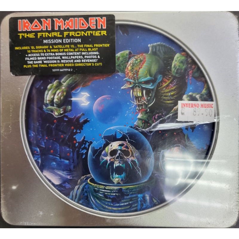 Iron Maiden - The Final Frontier : Mission Edition (CD) | Shopee ...