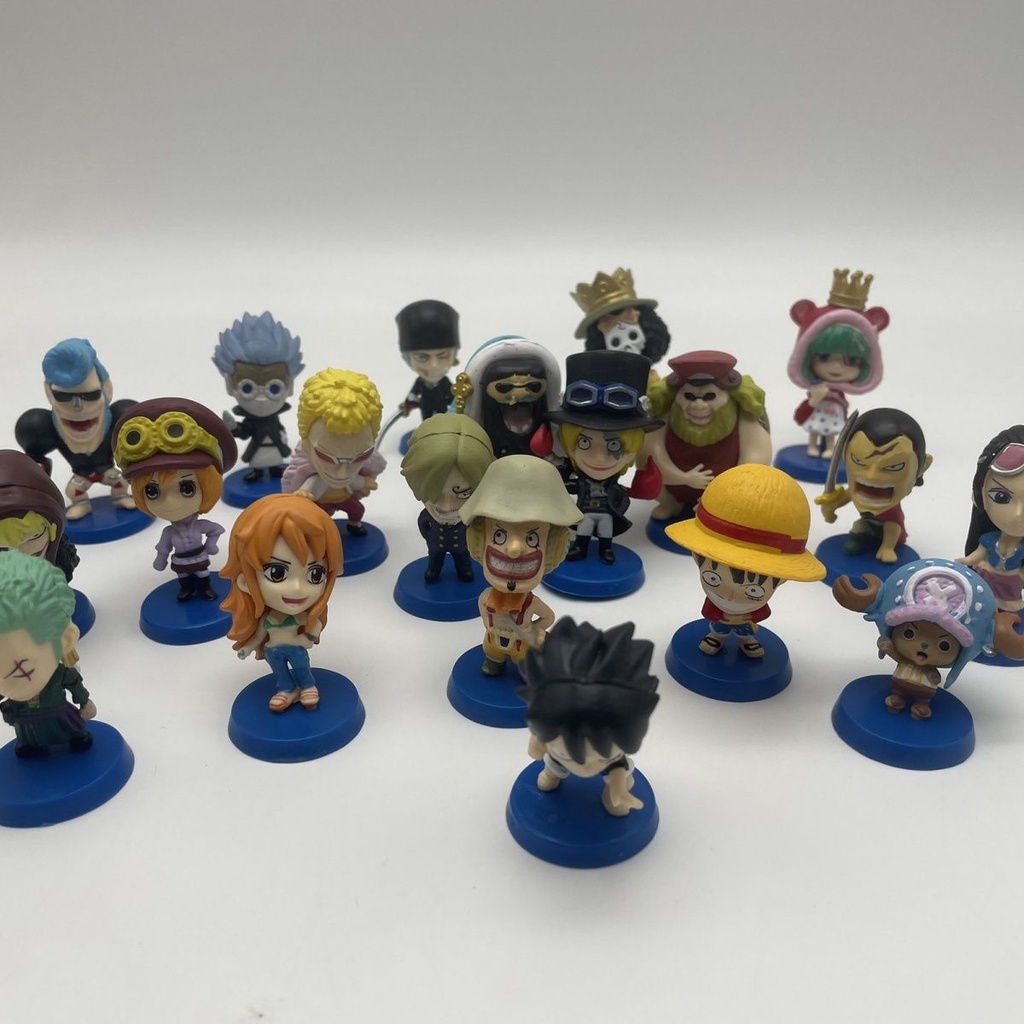 Bulk One Piece Variety Luffy Lo Zoro Chopper Sanji Nami Usop Pluke ...