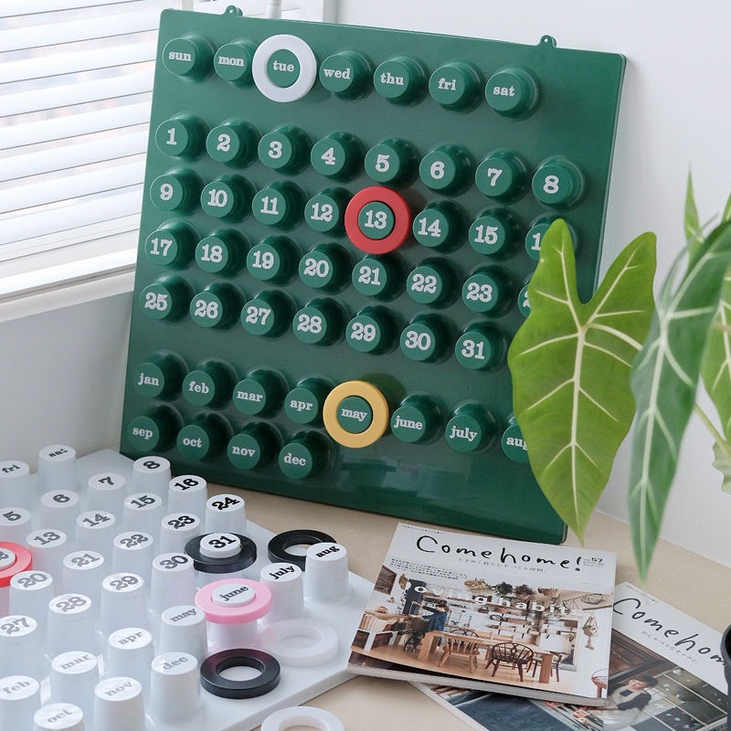 Medieval Perpetual Calendar Ringadate Retro Calendar Creative Wall ...