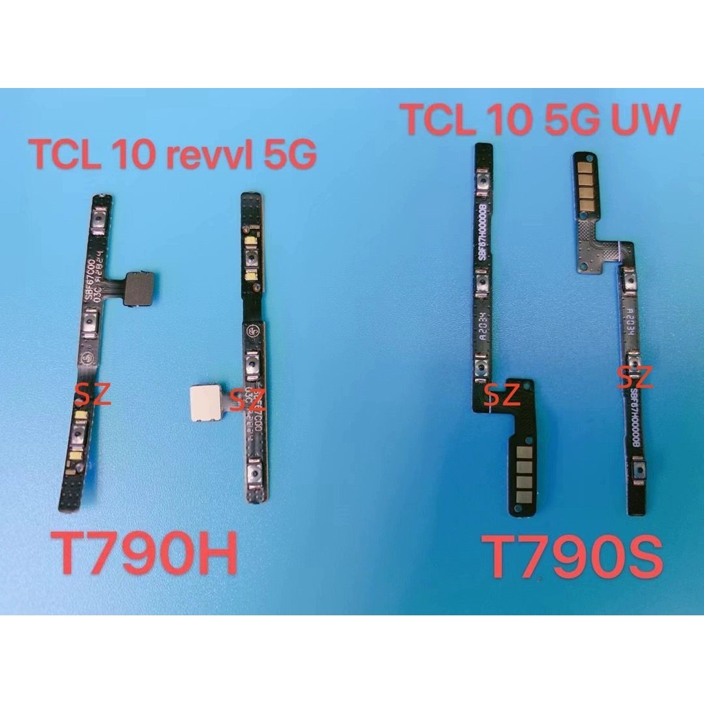 For TCL 10 Revvl 5G T790H T790S Plex T780H Power Volume Button Flex ...