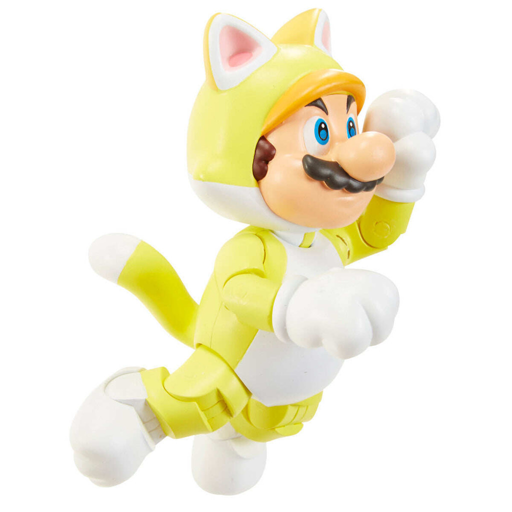 Jakks Super Mario 4 Inch Figure Cat Mario With Bell | Shopee Philippines