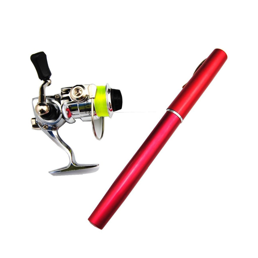 [AT] Silver Metal Small Spinning Reel Ice Fishing Wheel with Line ...