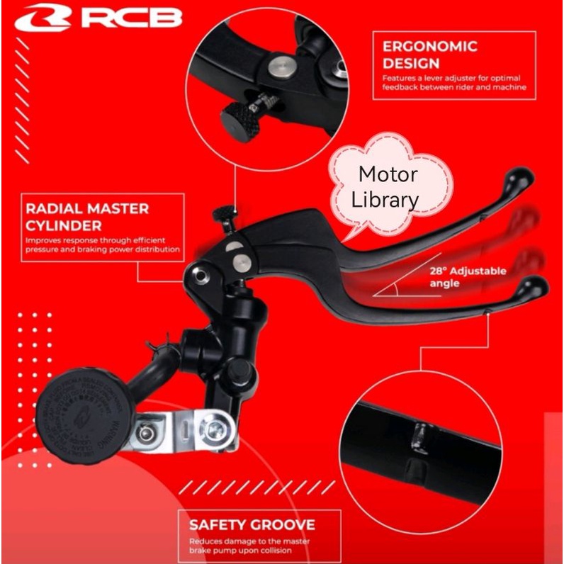 RCB S2 14MM Master Pump RH ( Kanan ) & LH ( Kiri ) | Shopee Philippines
