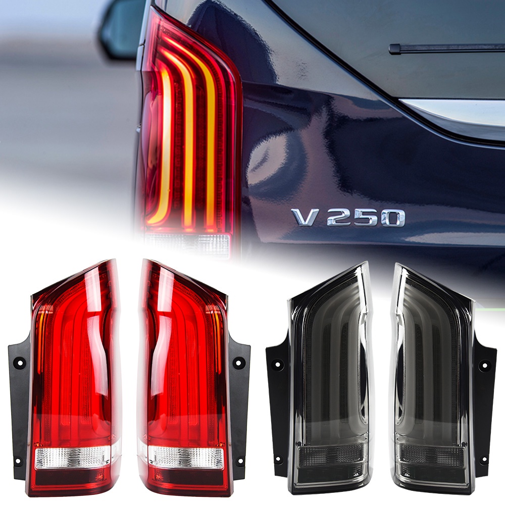 Car Lights for Benz Vito Led Tail Lamp 2014up W447 Dynamic Signal Tail ...