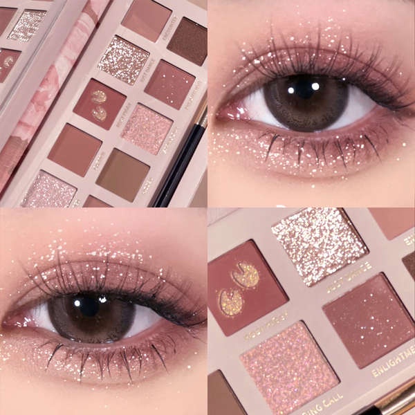 Perfect Diary Maidou Eyeshadow Palette Piglet Rose Palette Genuine ...