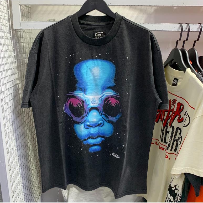 新款 Hellstar Studios Goggles Short Sleeve Tee Shirt | Shopee Philippines