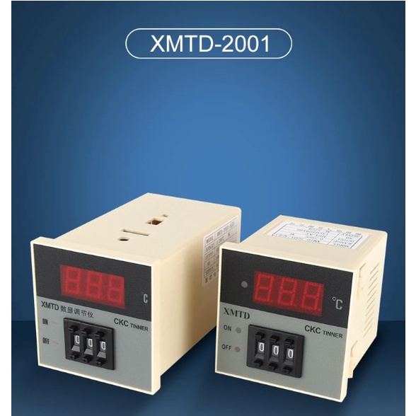 Xmtd-2001 Digital Display Thermostat Regulating Instrument K-Type E-Type PT100 Input Digital ...