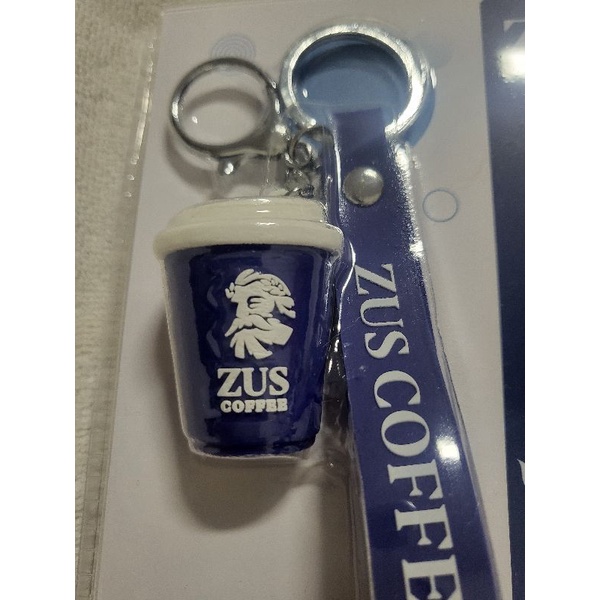 Authentic Zus Coffee Limited Edition Bag Charms / Keychain - Blue ...