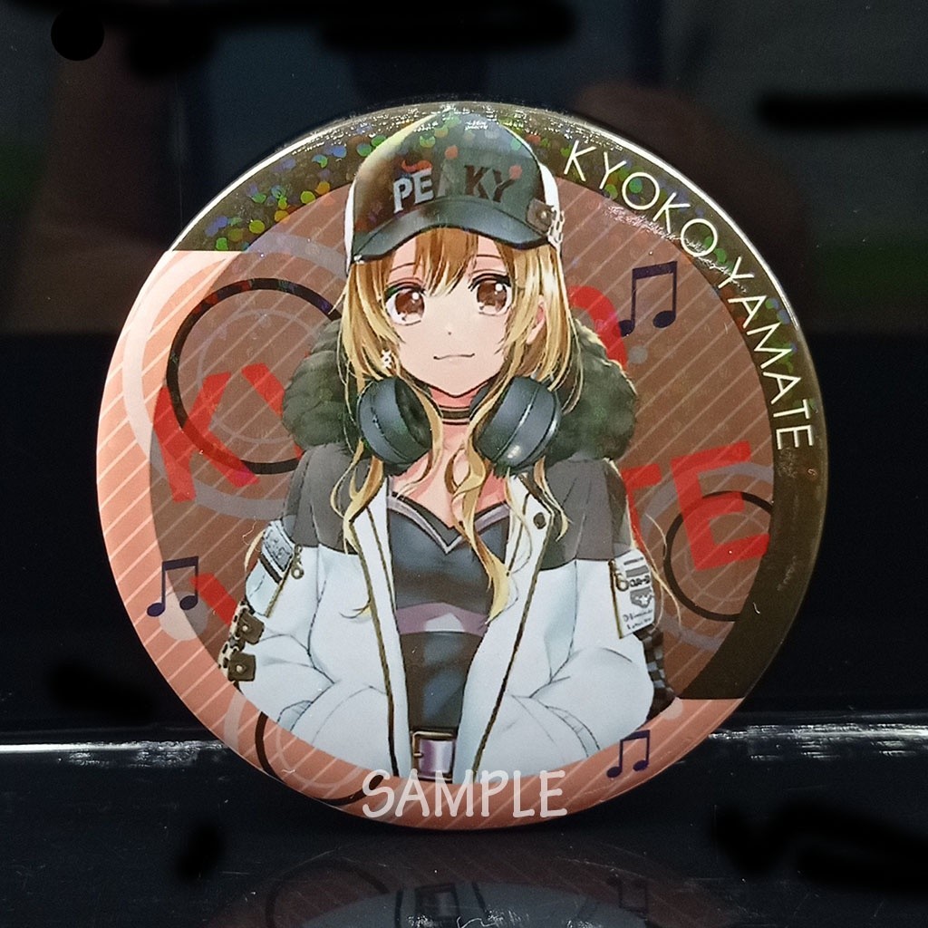 D4DJ Groovy Mix Group Happy Around Peaky P-key Photon Maiden Characters Pin Button Badge 58mm ...