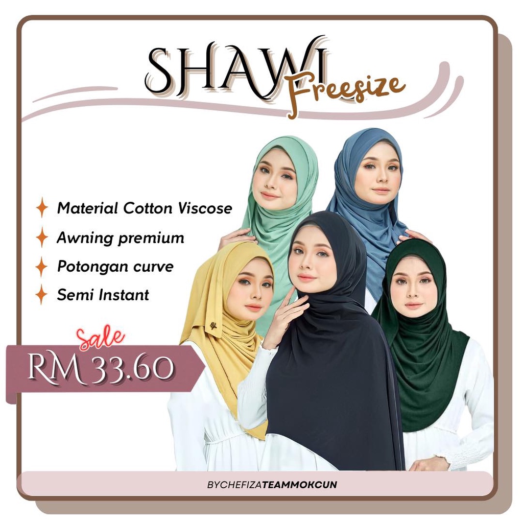Bcf BYCHEFIZA TUDUNG SARUNG SOUK THESOUK HANTU SHAWLSOUK TUDUNG VIRAL ...