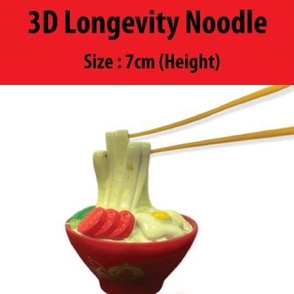 3D Longevity Noodle Cake Topper (DC344) | Shopee Philippines