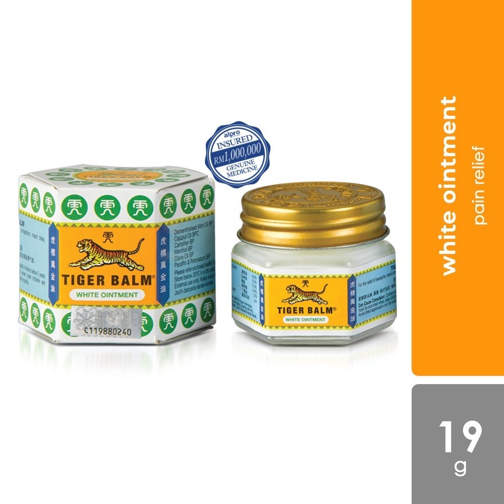 Tiger Balm White (4g/10g/19g/30g) | Shopee Philippines