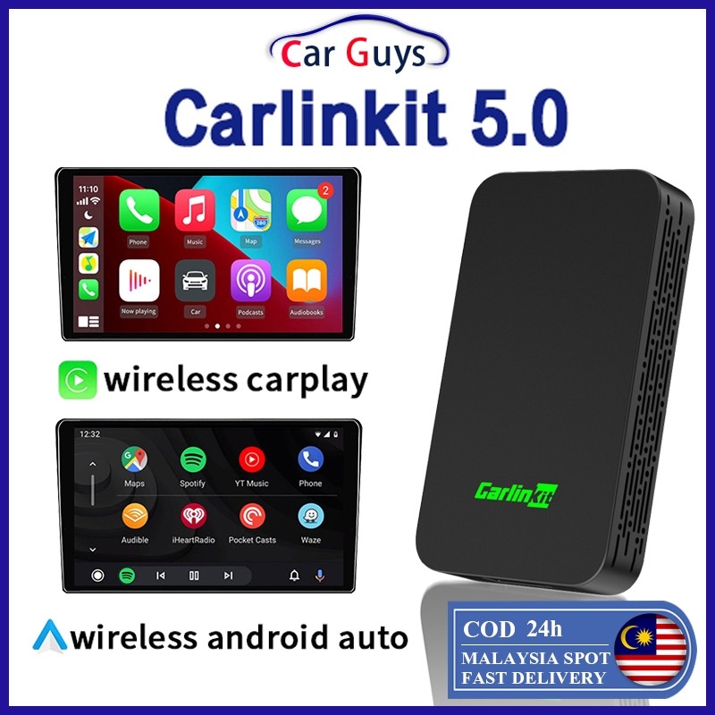 Carlinkit 5.0 apple carplay wireless adapter android auto wireless dongle car linkit Upgrade ...