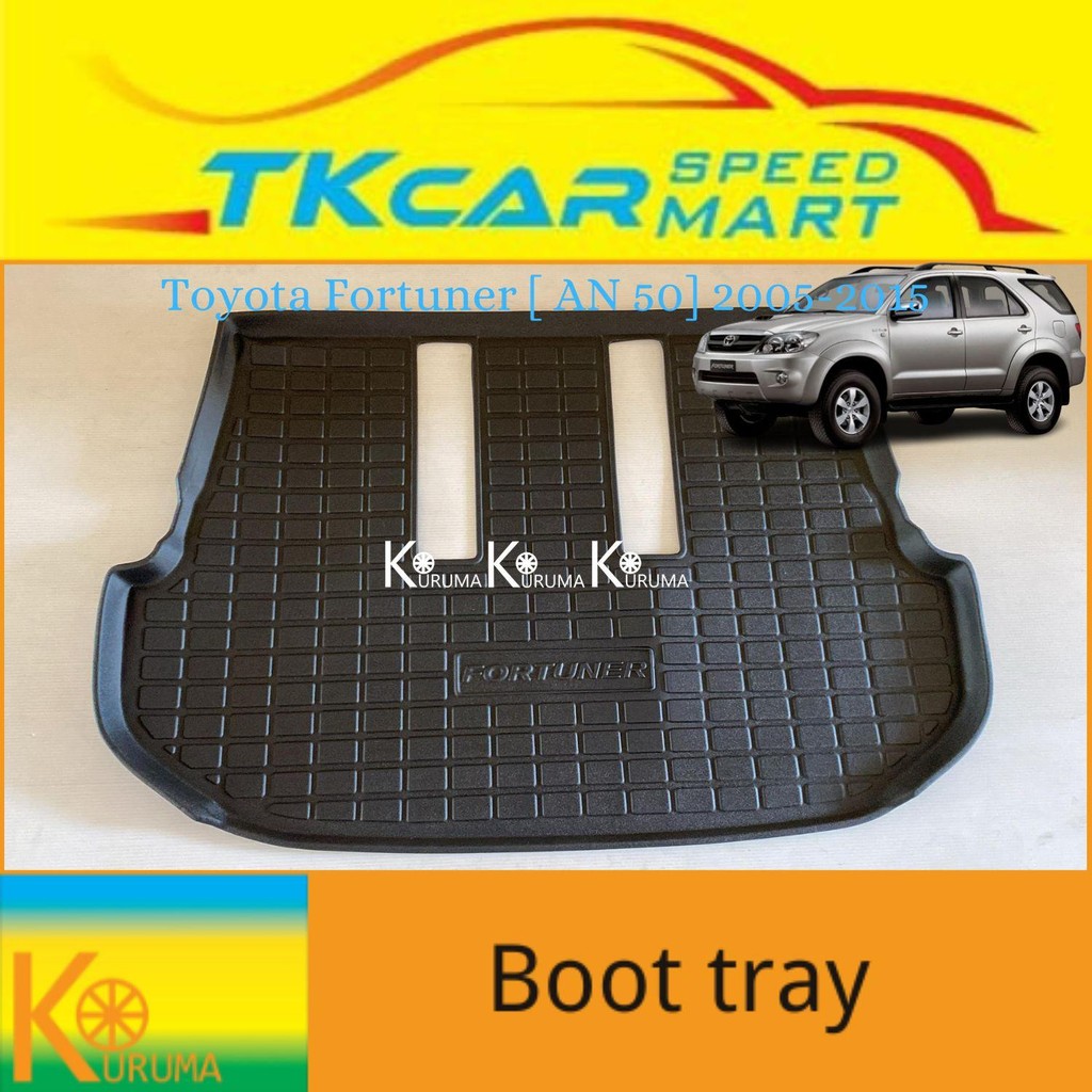 TOYOTA FORTUNER OLD 2005-2015 1 ST GEN [AN50 / AN60] ( KURUMA ) RUBBER ...