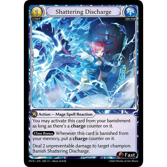 Shattering Discharge HVN-188 [GATCG SINGLES] | Shopee Philippines