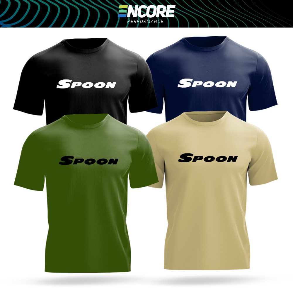 SPOON RACING UNISEX DRYFIT ANTI-BACTERIAL MICROFIBRE JERSEY TSHIRT ...