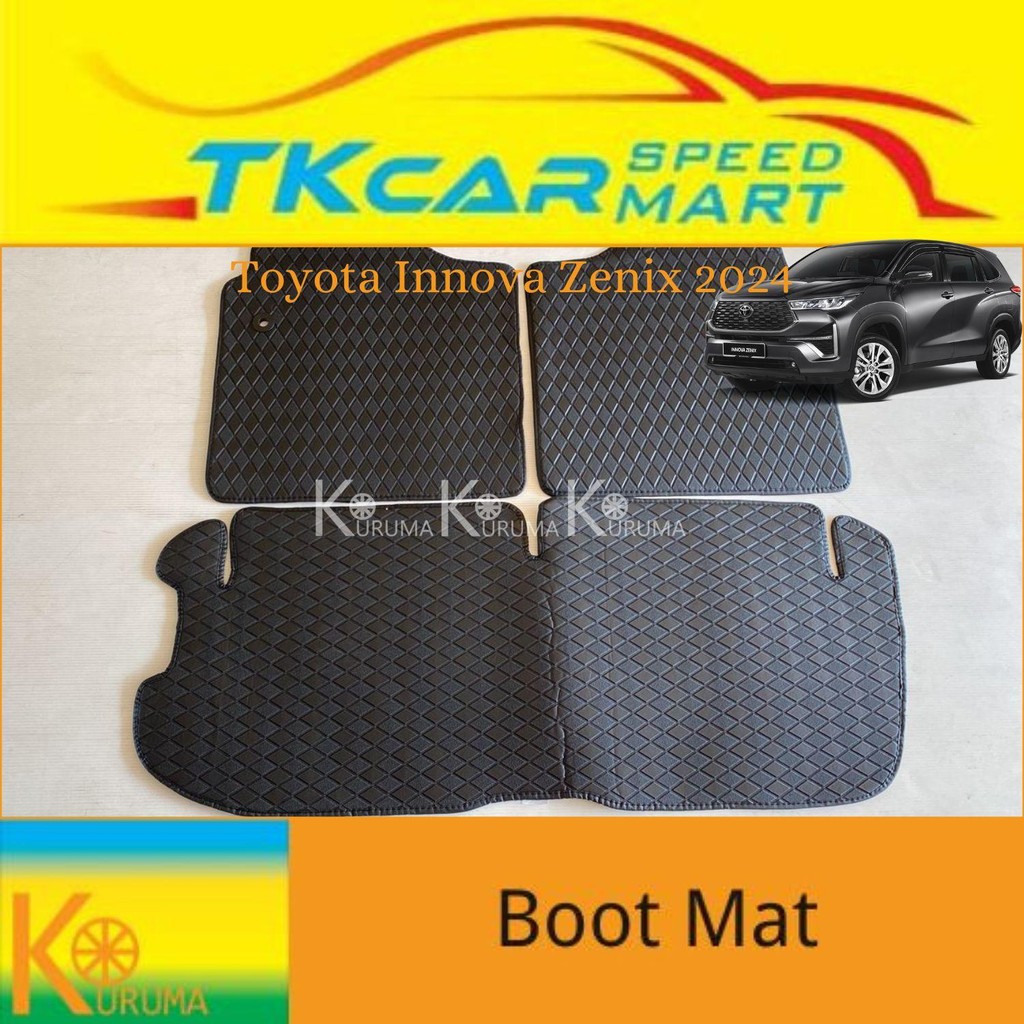 TOYOTA INNOVA ZENIX ALL NEW 2024 ( KURUMA ) BOOT MAT | Shopee Philippines