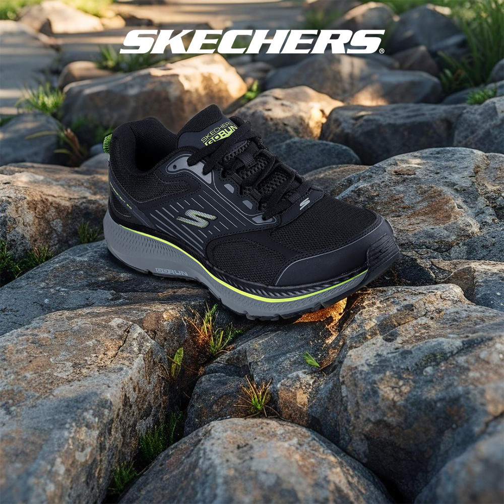 Skechers Men GOrun Consistent 2.0 Empowered Running Shoes - 220866-BKLM ...