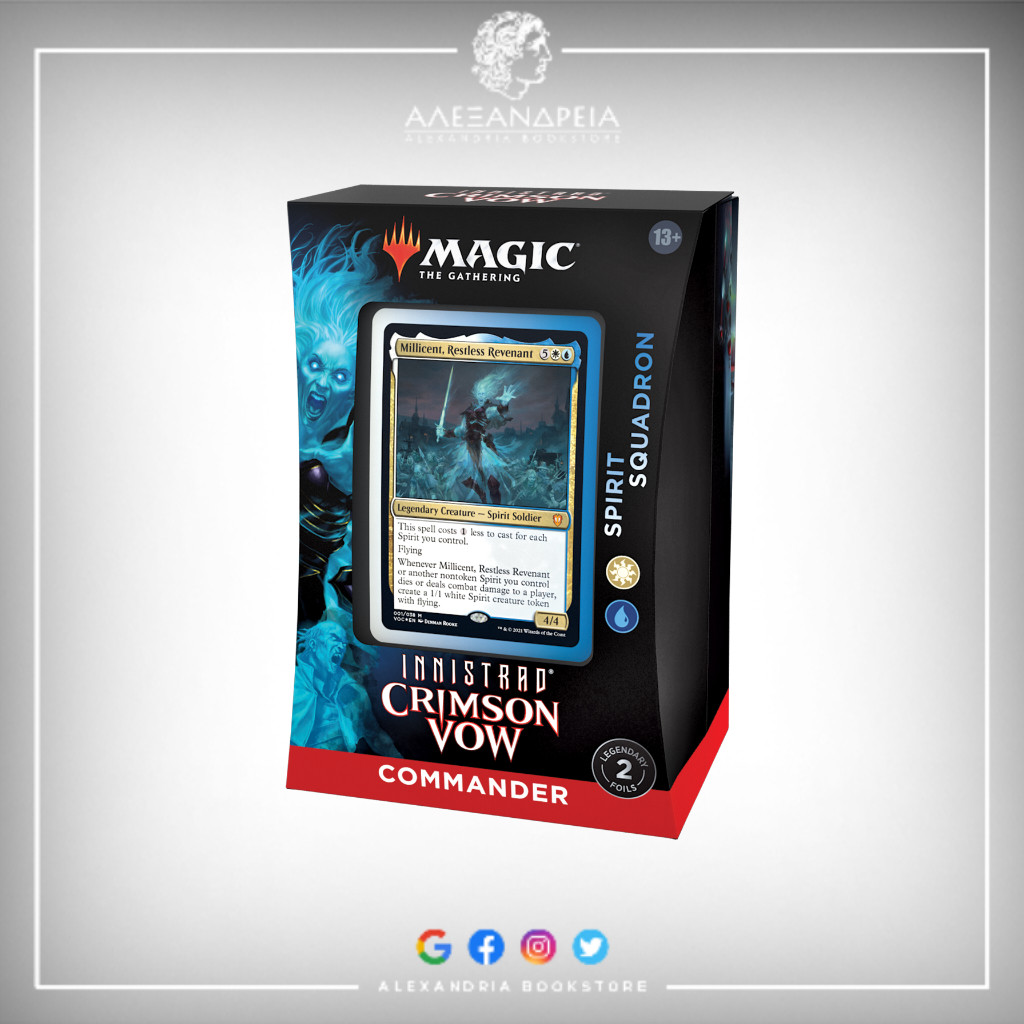 Magic: The Gathering Innistrad: Crimson Vow Commander Deck Spirit ...