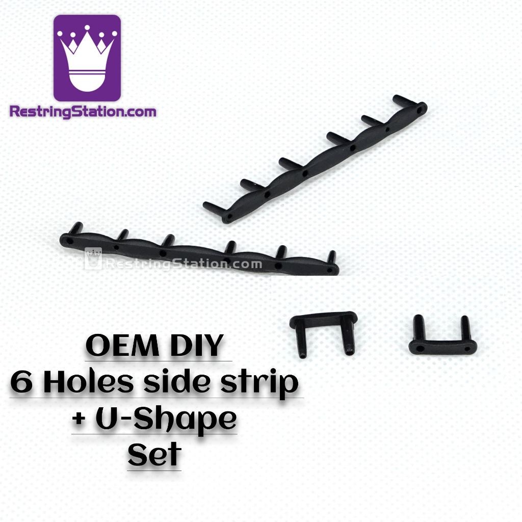 [Special Grommet] OEM DIY 6 Holes Side Grommet Strips (2pcs) + DIY U ...