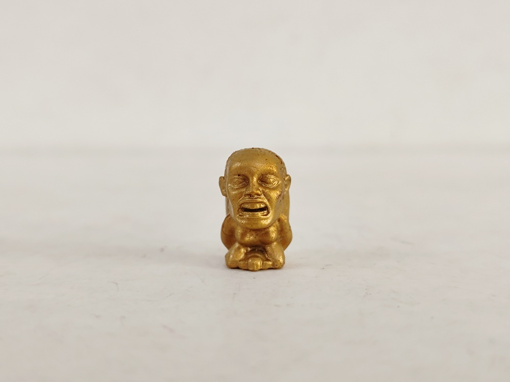 1.5cm 3pcs/lot Indiana Jones Gold Idols PVC Statue Figure Kid Toy ...