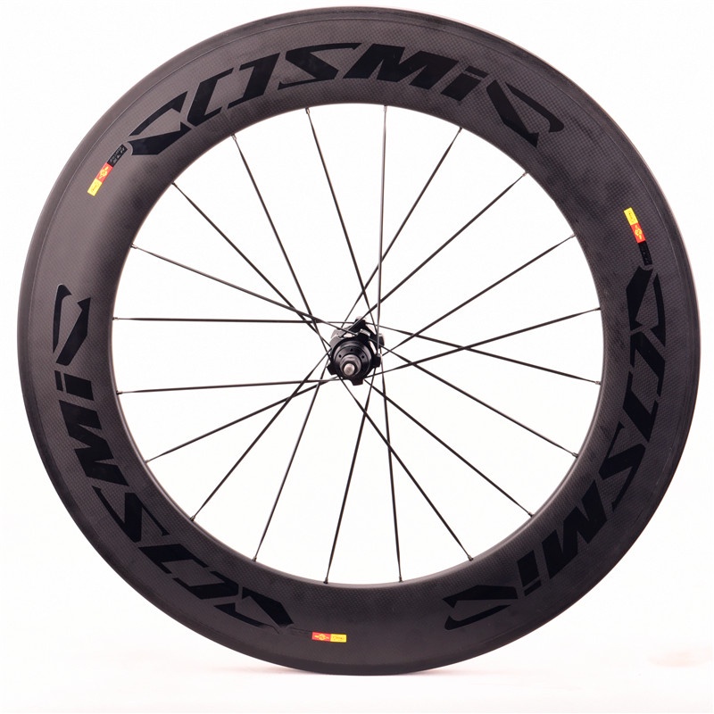 700c Carbon track wheels fixed gear carbon wheelset clincher single ...