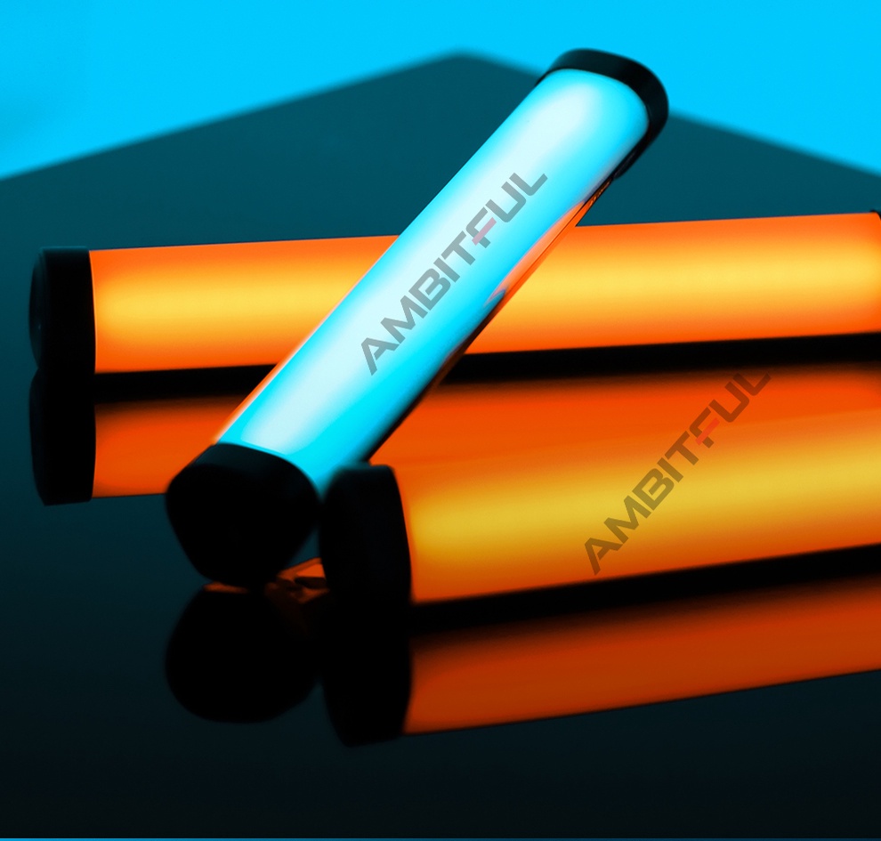 AMBITFUL A2 RGB 2500-8500K RGB LED Video Stick Tube Light APP Built-in ...