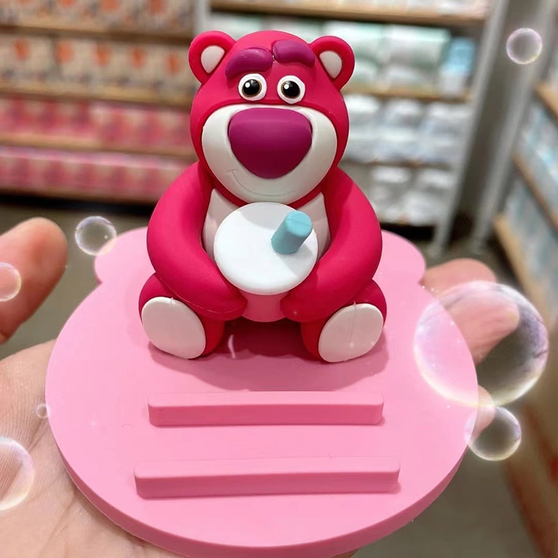 Disney Pixar Miniso Co-branded Sanrio Mobile Phone Stand Strawberry ...