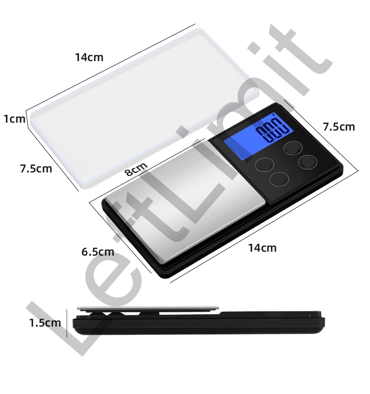 Rechargeable Pocket Small Coffee Scale with Timer Espresso Scale with ...