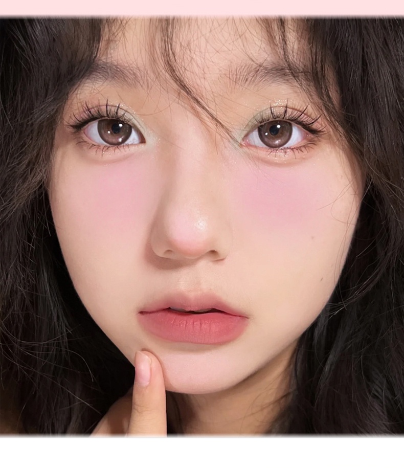 XIXI Cute Baby Bear Blush Palette Face Makeup 6 Colors Powder Red Rouge ...