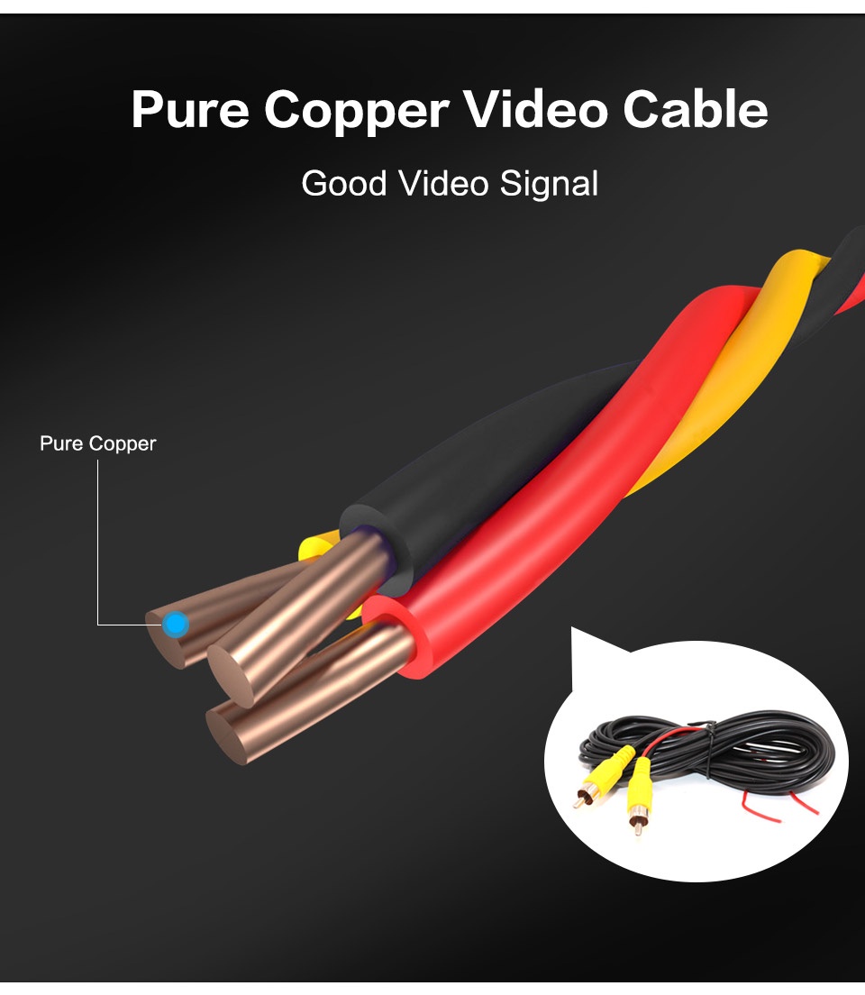 Smartour AHD 1080P Vehicle Dynamic Trajectory Parking Line Car Rear ...