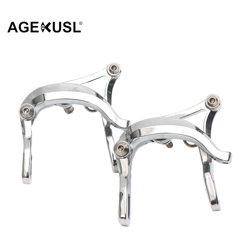 AGEKUSL Bicycle C Brakes Calipers Front And Rear Brakes With Titanium ...