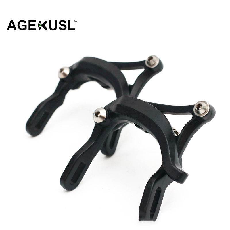 AGEKUSL Bicycle C Brakes Calipers Front And Rear Brakes With Titanium ...