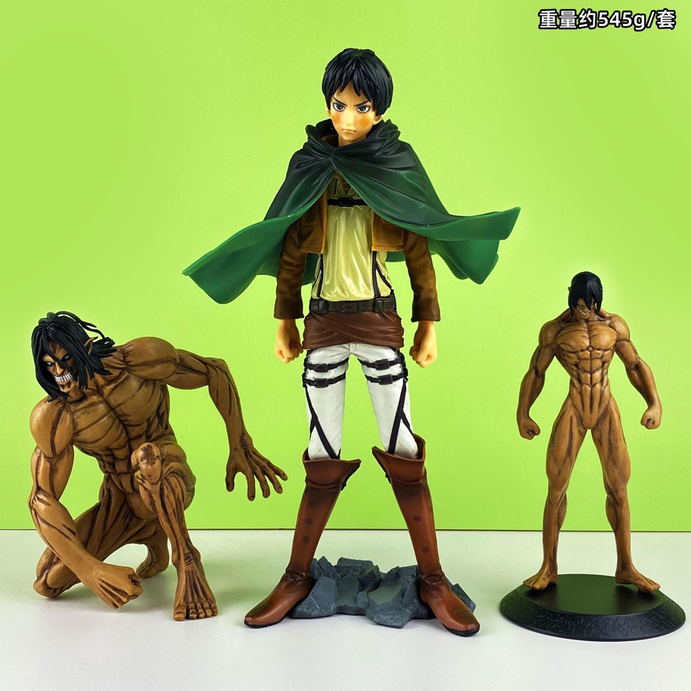 4 Style 13.5-24cm The Founding Titan Figurine Levi Ackerman Figure ...