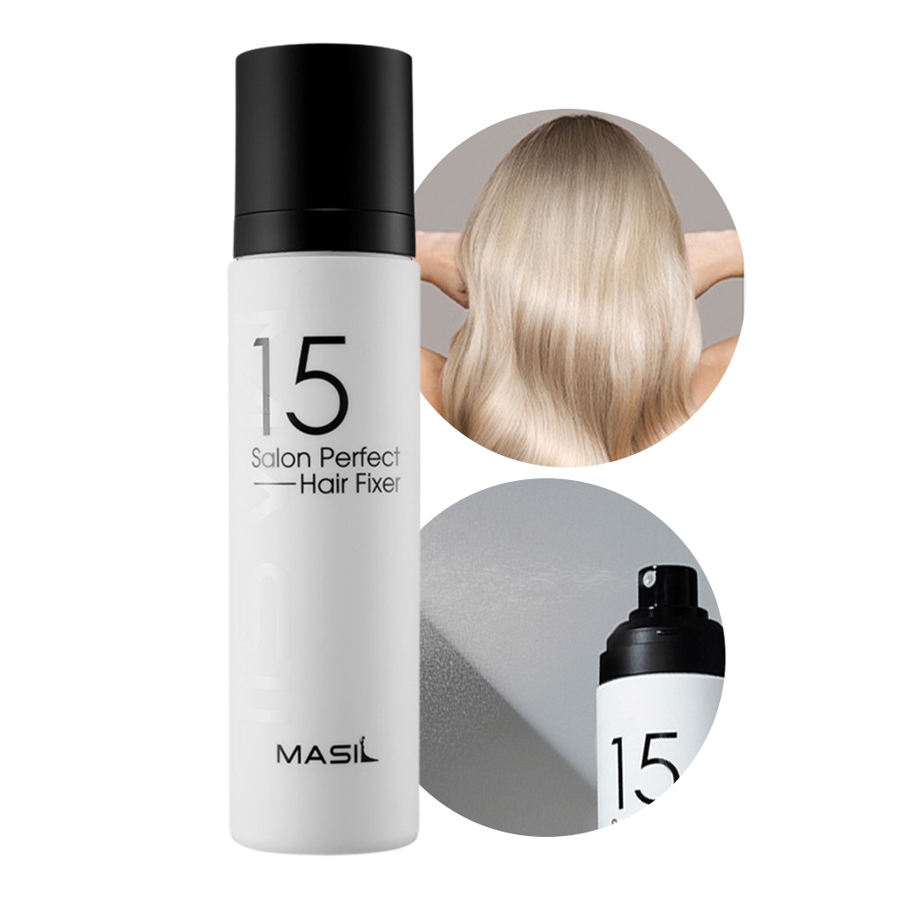 Masil 15 Salon Perfect Hair Fixer 5.07 floz Spray Bottles Mist Korean ...