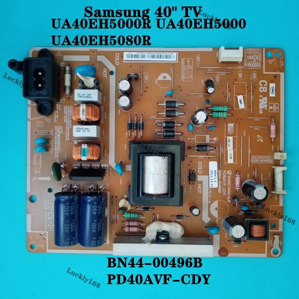 Samsung LED 40" Tv Model: UA40EH5000R UA40EH5000 Power Board: BN44 ...