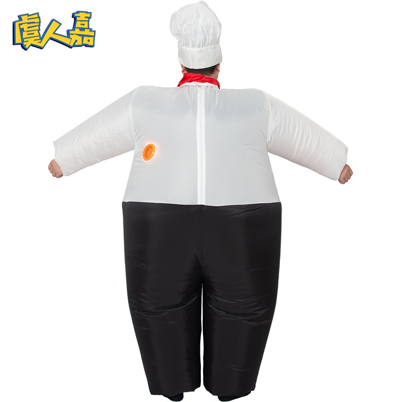 Adult chef inflatable clothing chef clothing COSPLAY hotel bar ...