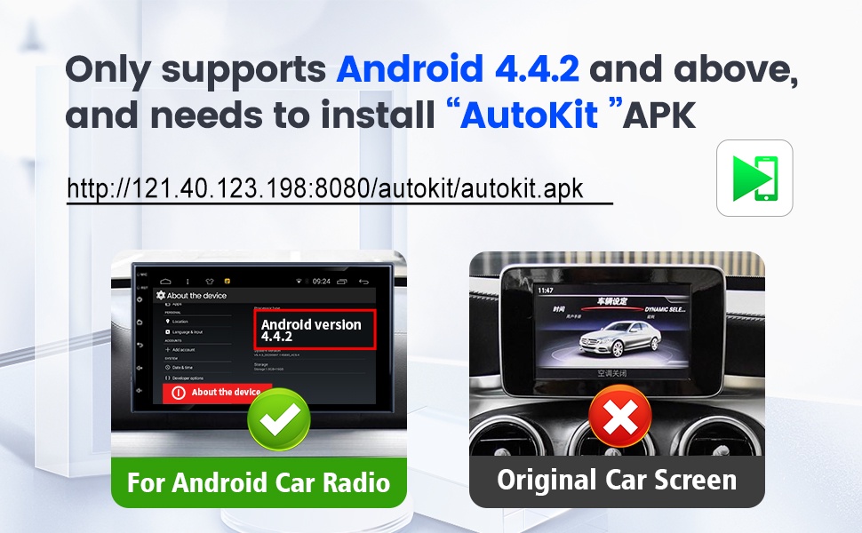Official Genuine Carlinkit CarPlay box for android system car, wireless android auto wireless ...