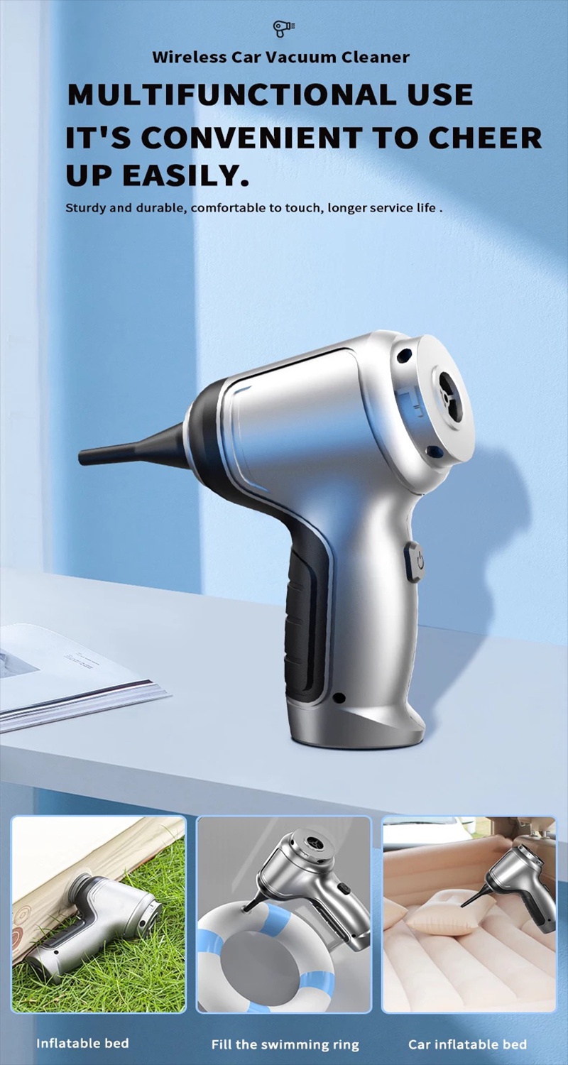 CENZIMO Air Blower Dust Duster 19000Pa Brushless Cordless Car Vacuum ...