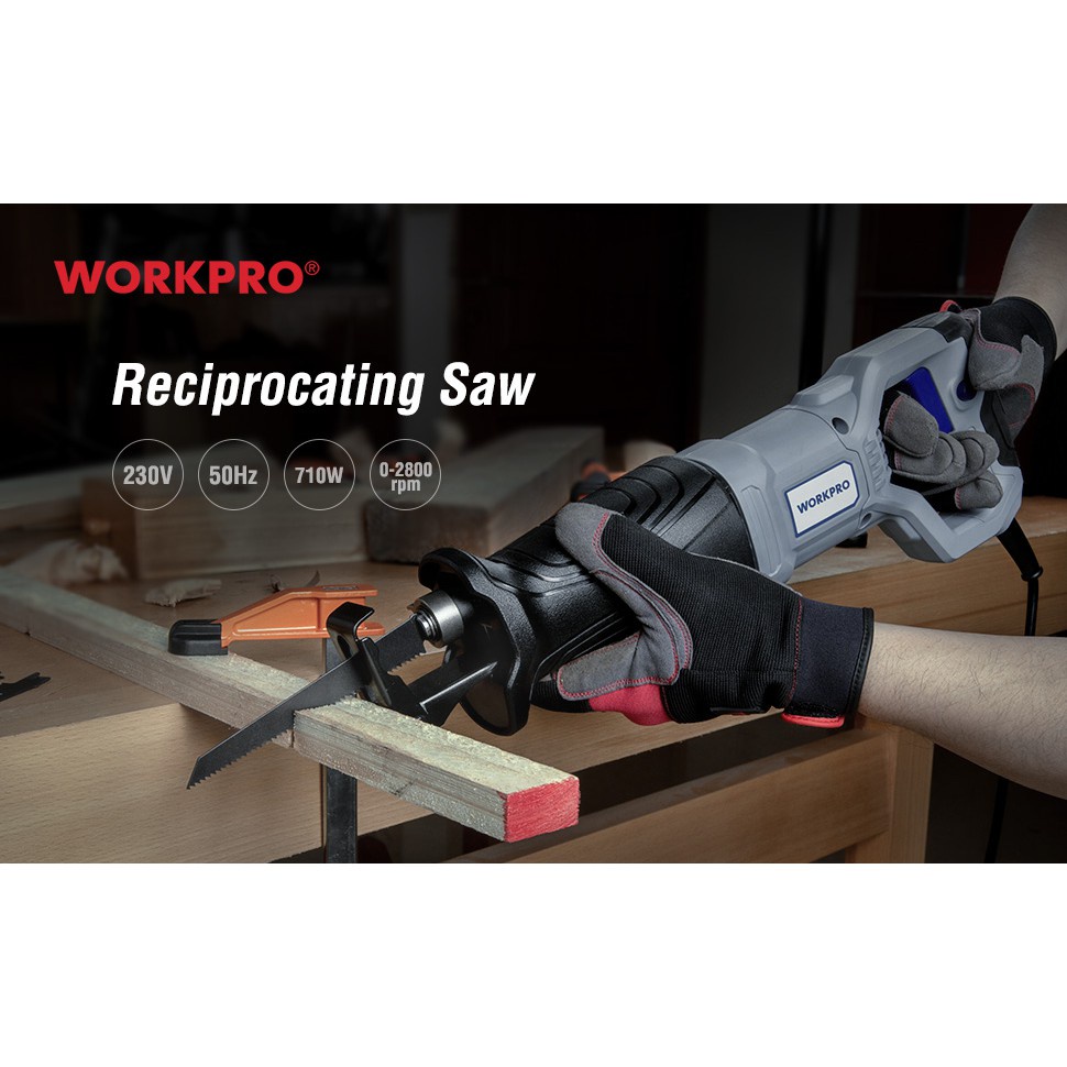 Workpro Electric Saw 710w Reciprocating For Wood Metal Cutting Diy ...