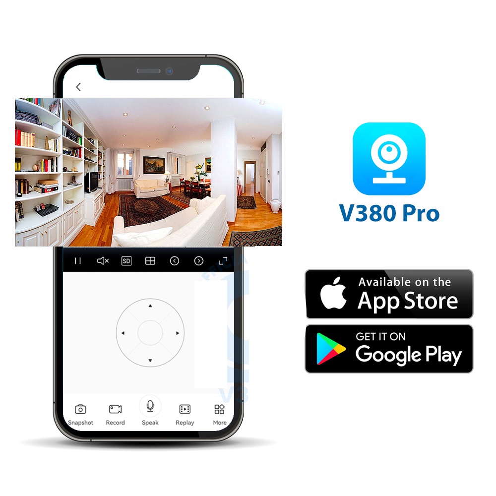 V380 Pro CCTV Wireless CCTV Bulb CCTV WIFI CCTV Fish eye Camera Bulb Camera Lampu CCTV 360 ...