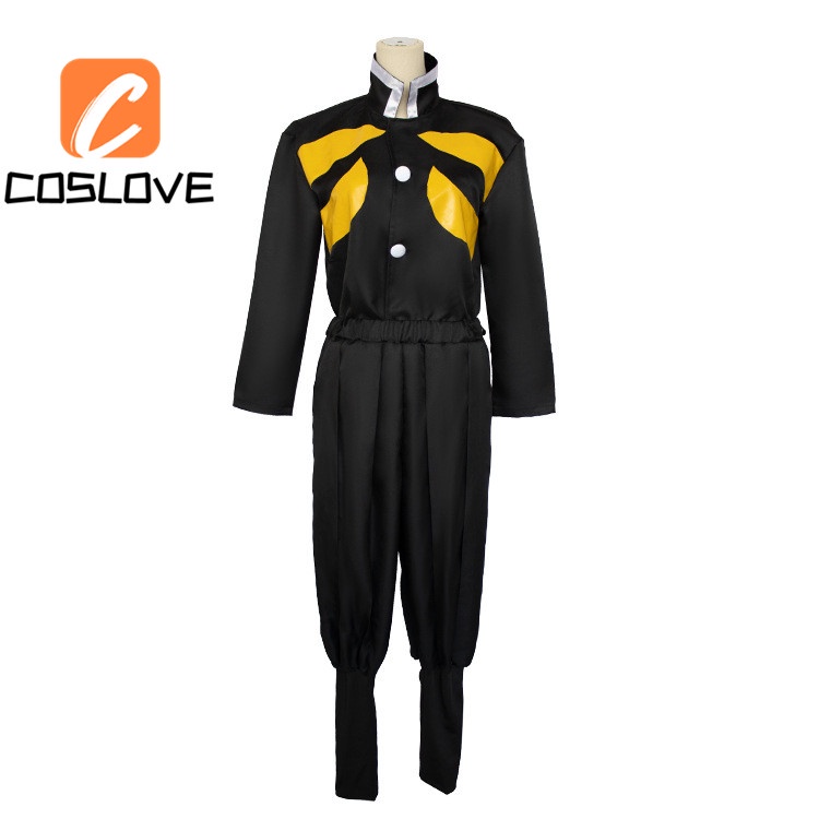 Anime Japan Demon Slayer Kaigaku full set suit costume cosplay for ...