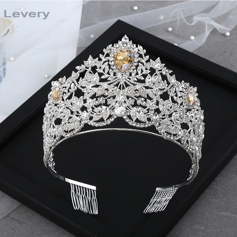 Levery Design Miss Universe “Power of Unity” crown replica Rhinestone ...