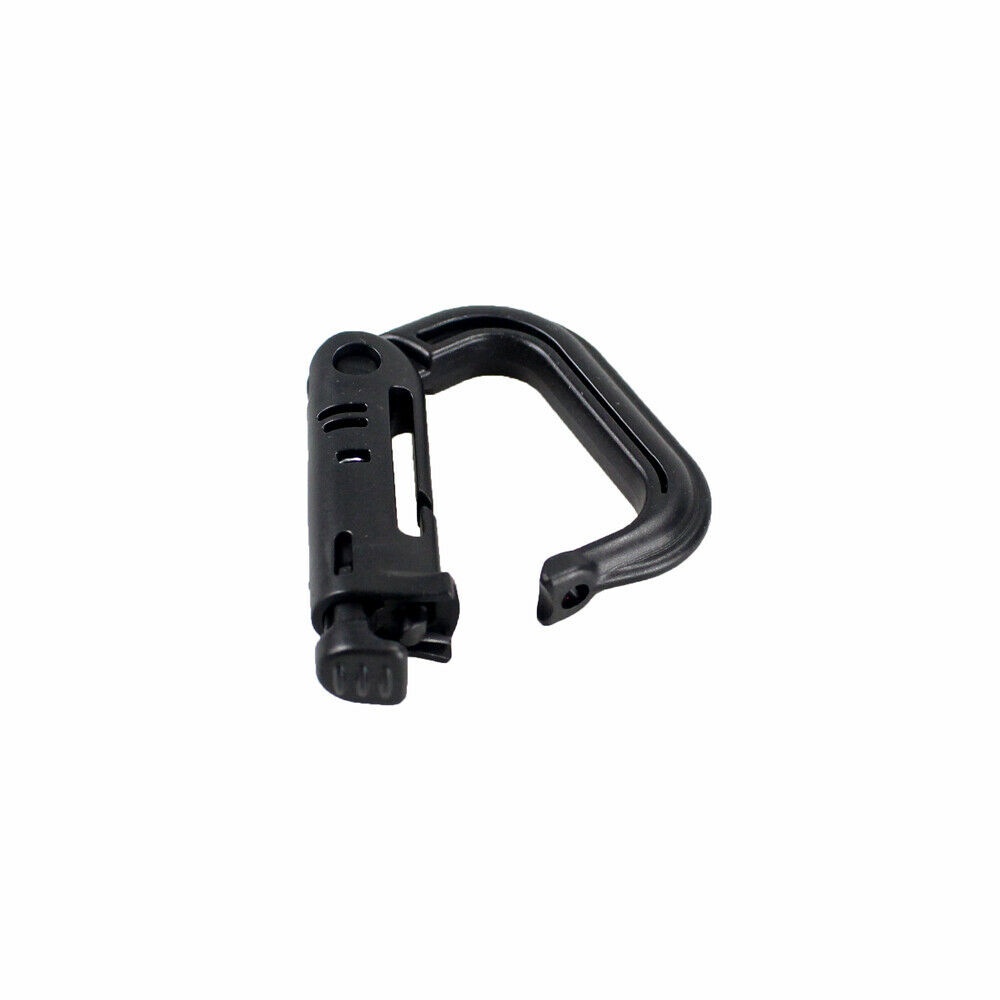 Carabiner D Locking Tactical Molle System Keyring Mount Backpack EDC ...