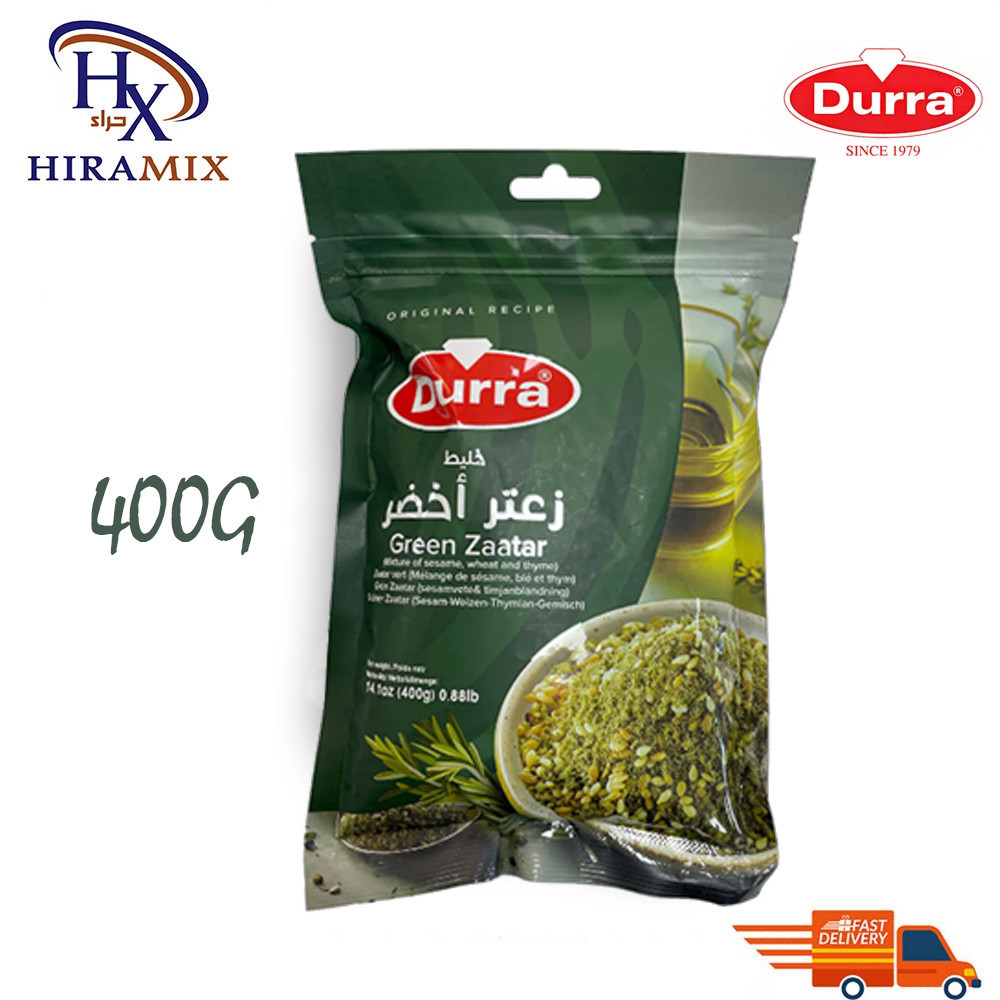 Durra Green Zaatar Red / Al Saadah Green Thyme Extra Recipe 400g / 500g ...
