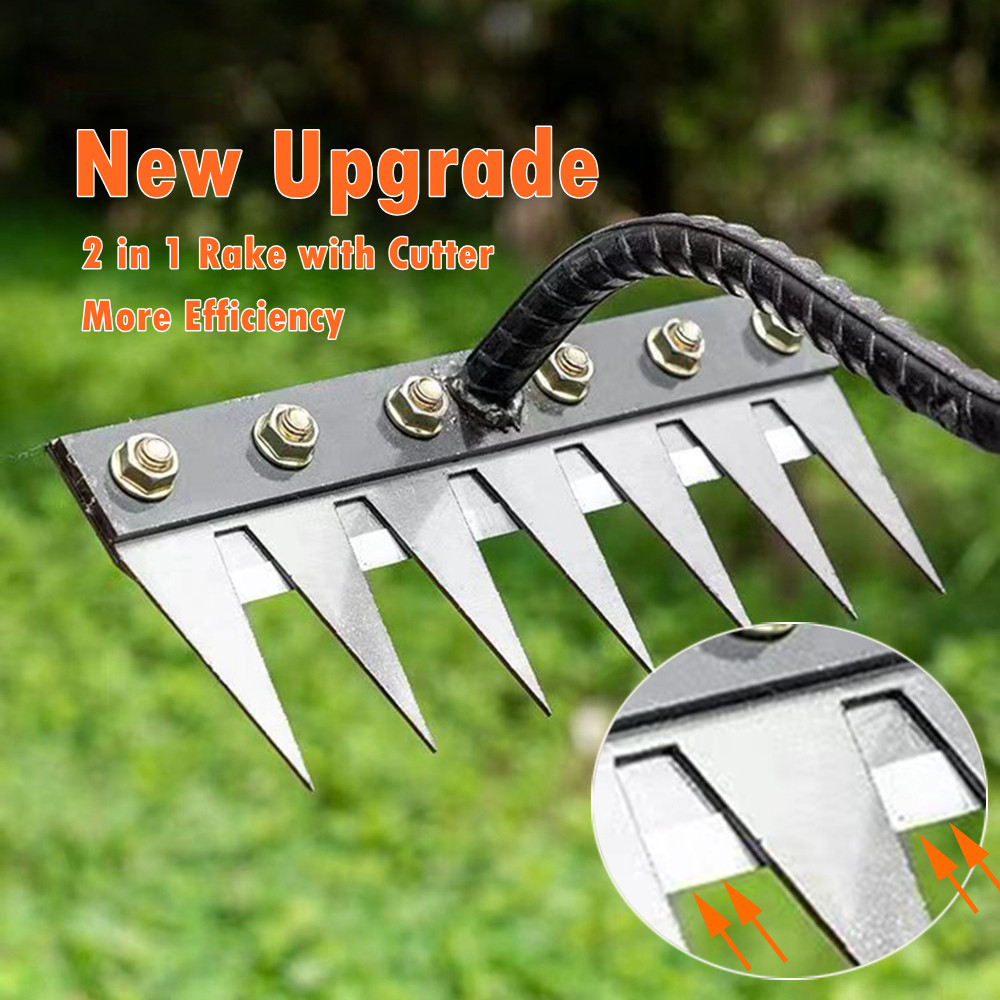 Bubble Wrap Weeding Rake Cangkul Rumput Tajak Bergigi Portable ...