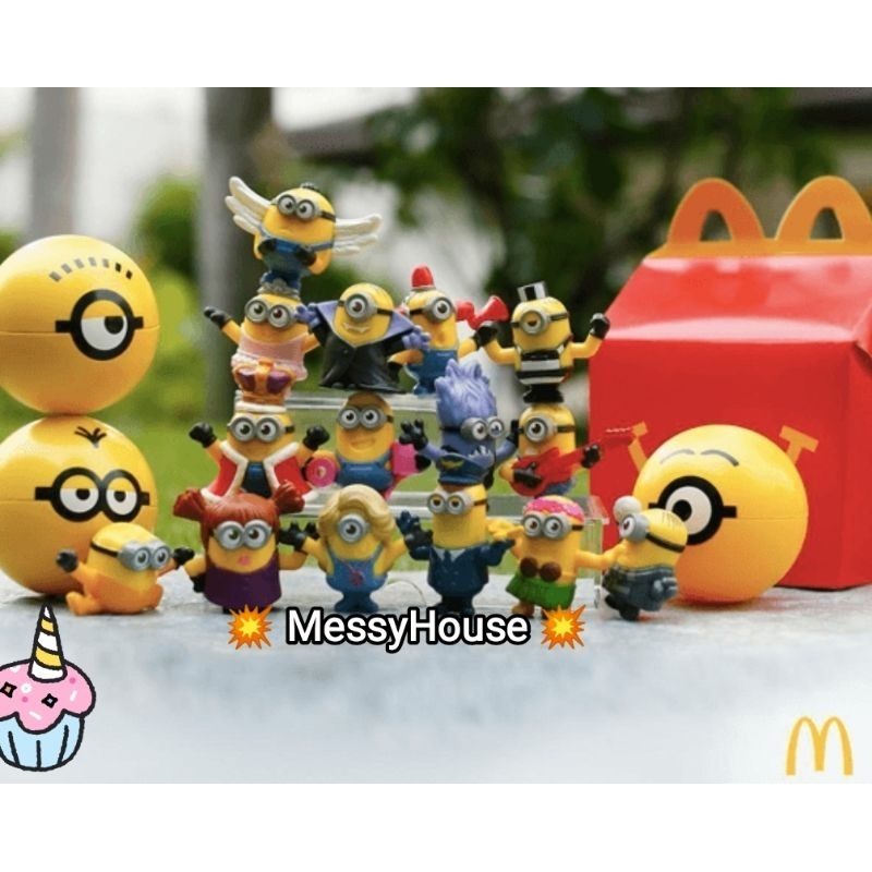 McDonald's MCD Mekdi McDonalds Happy Meal Minions The Rise of Gru ...