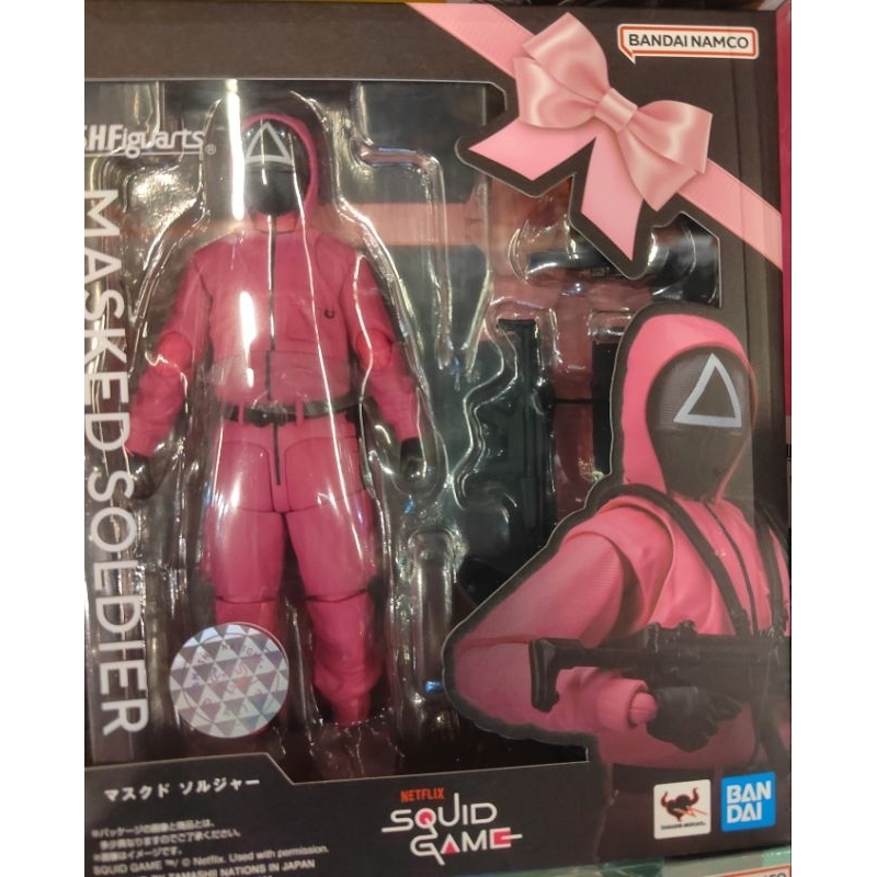 BANDAI TMS SHF MASKED SOLDIER SQUID GAME | Shopee Philippines