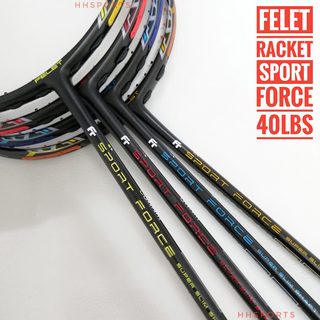 FELET Racket SPORT FORCE ( POWER/SMASH ) 40LBS | Shopee Philippines